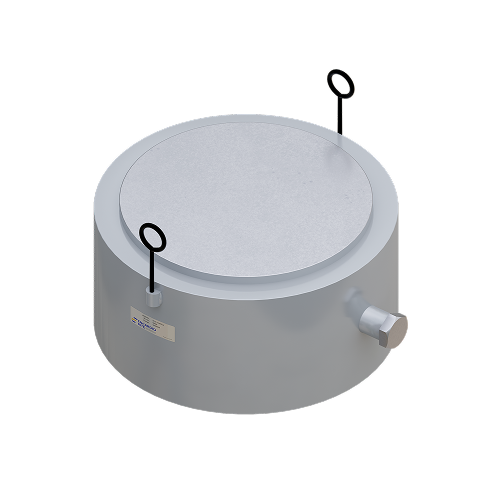 Buy ELC-150S-H High-Capacity Compression Load Cell USA – Encardio Rite